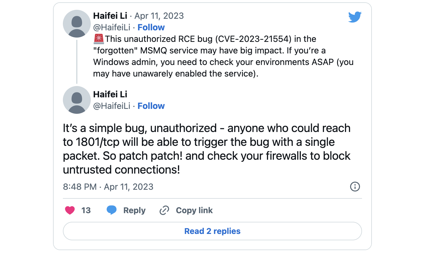 Windows admins warned to patch critical MSMQ QueueJumper bug
